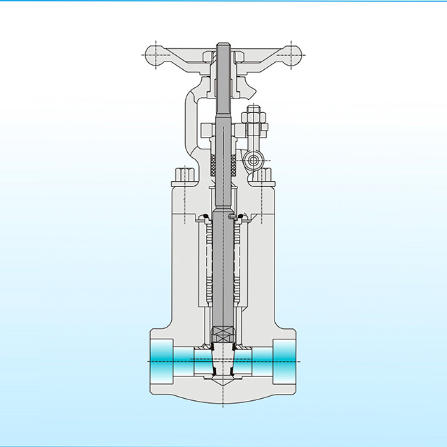Bellow Sealed Gate Valve - Forged Steel Gate Valve with Bellow-FLOWTECK ...