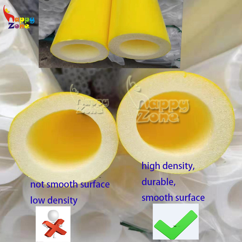 Colorful PVC Padding Tubes Safety Soft PVC Foam Pipe Cover Pads for ...