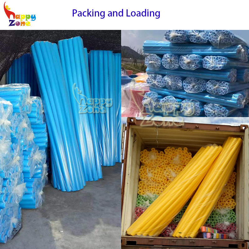 Colorful PVC Padding Tubes Safety Soft PVC Foam Pipe Cover Pads for ...
